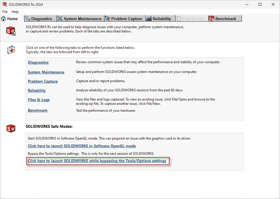 How Do I Reset My SOLIDWORKS Customizations?